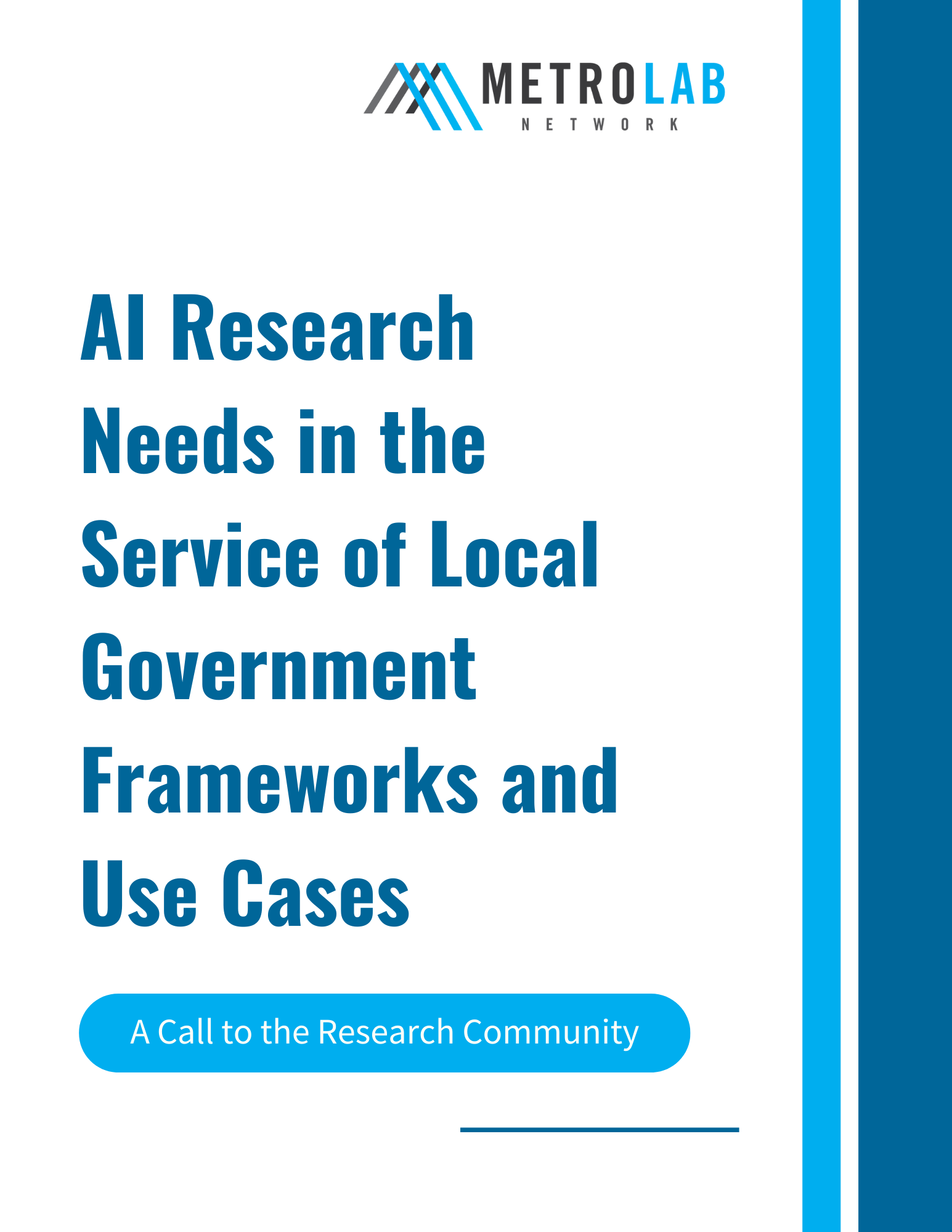 MetroLab Network | Call to Research